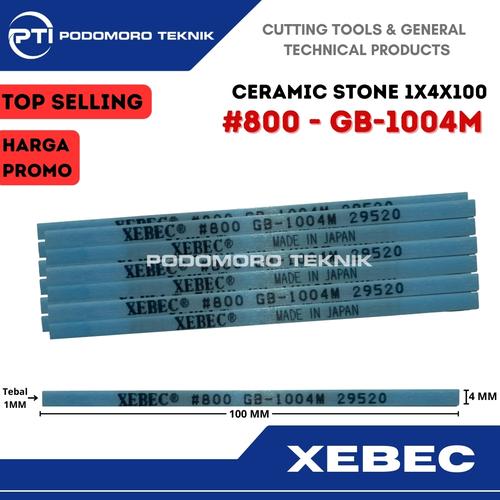Jual Xebec #800 GB-1004M 1x4x100 mm Ceramic Fiber Stone Xebec GB 1004M Grit 800 Japan - Kab ...