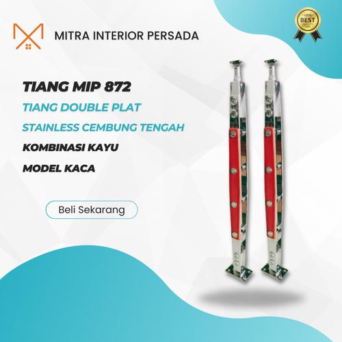 Jual Tiang Railing Minimalis tiang stainless jari-jari tangga Ss 304 ...