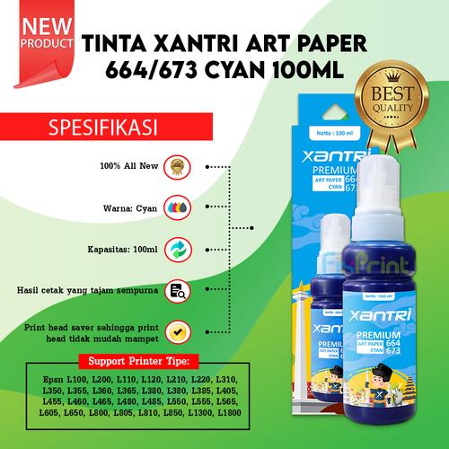 Jual Tinta Art Paper 100ml Epson L1110 L3100 L3101 L3110 L3116 L3150 ...