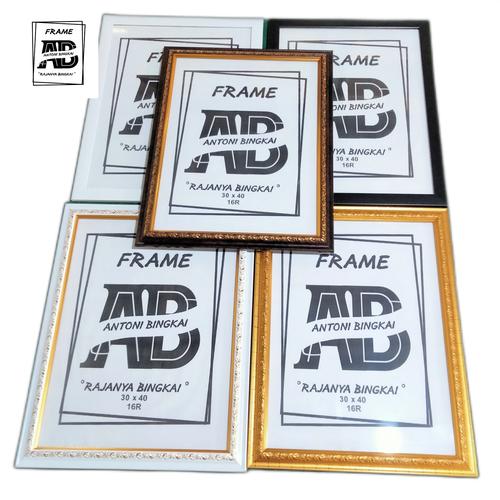 Jual bingkai foto/frame foto 16R (30x40) figura bingkai - ukir full ...