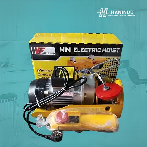 Jual Willfred Mini Electric Hoist 125/250 - 20 Meter - Jakarta Pusat ...