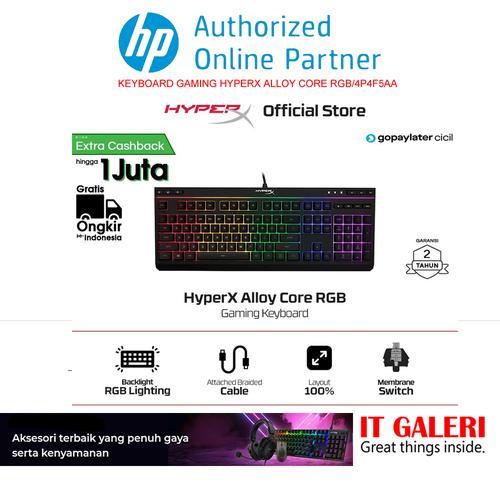 Promo HyperX Keyboard Gaming Alloy Core RGB Full Size Cicil 0% 3x ...