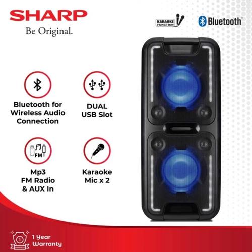Promo Sharp Portable Party Speaker PS 930 / PS930 Cicil 0% 3x - Jakarta ...
