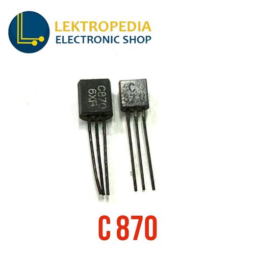 Jual C870 / 2SC870 Transistor C 870 TR IC - Kota Semarang - Lektropedia | Tokopedia