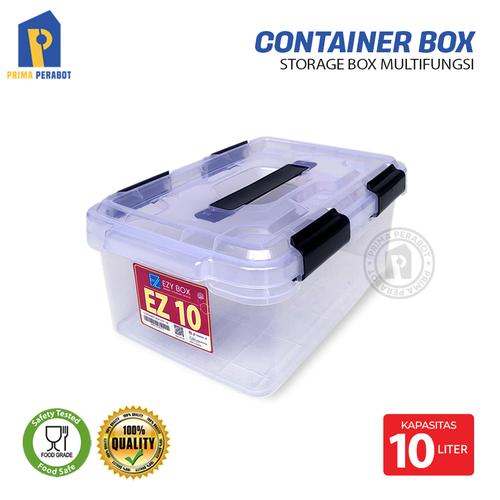 Promo Storage Box Multifungsi Box Container Box 10 L Transparan - Kota ...