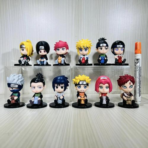 Jual mainan mini statue deidara itachi uchiha akatsuki minato kakashi ...