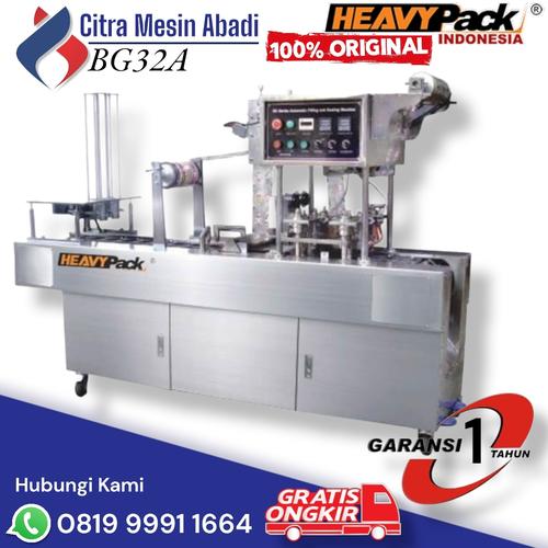 Jual Mesin Automatic Cup Sealer Pengisian Air Mineral AMDK 2 Line BG32A ...