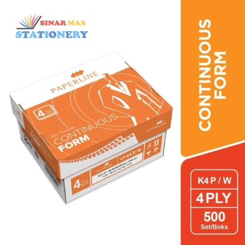 Jual Continuous Form K4 Warna Paperline / Kertas Continous Form K4 Play ...