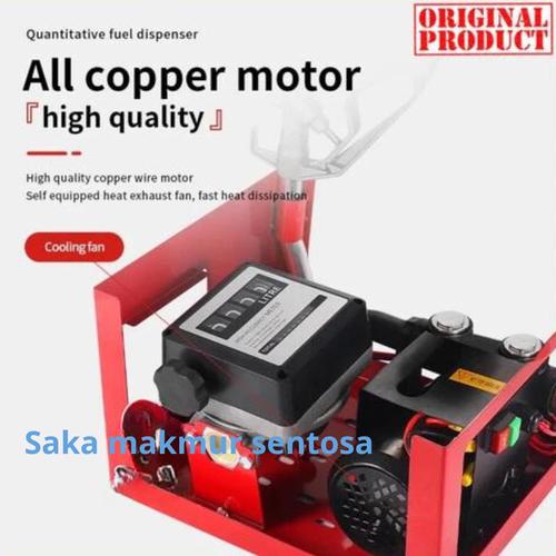 Jual Pompa solar Pompa transfer BBM Flow meter Solar/Oli DC 12/24V 70 ...