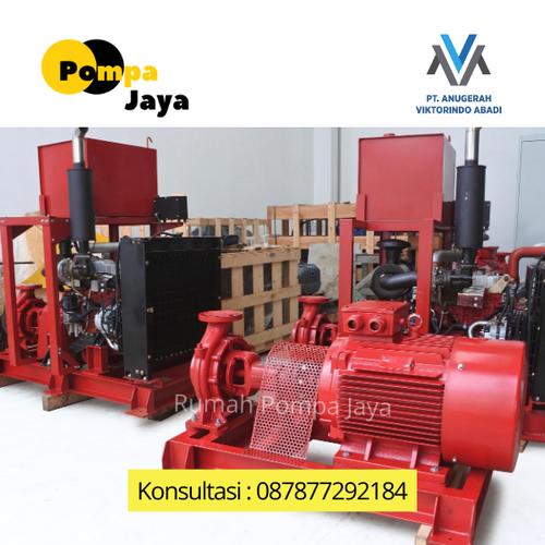 Jual Pompa Hydrant Electric Merek EBARA - Electric Hydrant Pump 500 GPM ...