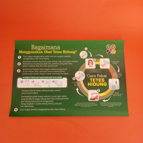 Jual Poster Cara Menggunakkan Obat Tetes Hidung (Landscape), Poster ...