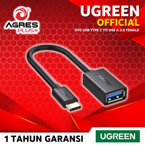 Jual UGREEN OTG USB TypeC to USB A 3.0 Female 15cm 30701 - Jakarta Utara - Agres Plus | Tokopedia