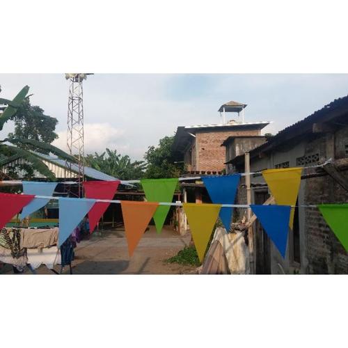 Jual bendera segitiga merah putih/ banting flag/ Bunting flag merah ...