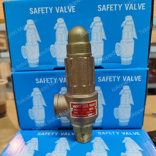 Jual Safety Valve /over Flow kuningan 1/2" inch 10bar/kg - Jakarta ...