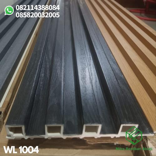 Jual WPC Wall Panel Dekorasi Dinding Motif Hitam DOFF Premium Quality ...