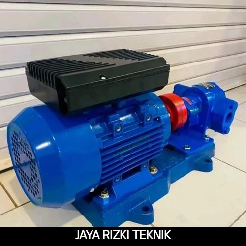 Jual Pompa Oli Gear pump Type RK 55 liter/menit merk Rotor 1,5kw 2Hp ...