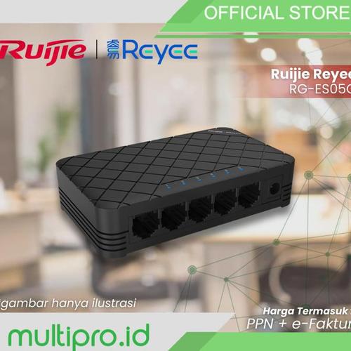 Jual Ruijie 5 Port Gigabit Unmanaged Switch Rg Es05g Jakarta Selatan