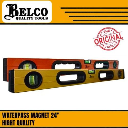 Jual Waterpass Waterpas Water pas Magnet (+ Pegangan) 24" inch BELCO ...