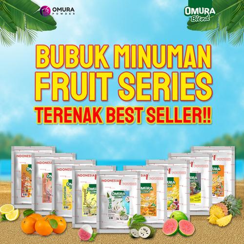Promo SQUASH SERIES- Bubuk Minuman Rasa Buah Segar 500 GR Omura Blend ...