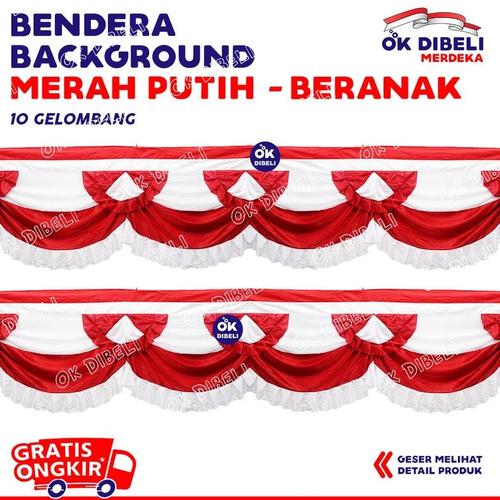 Jual BENDERA BACKDROP INDONESIA GELOMBANG - Kab. Tangerang ...