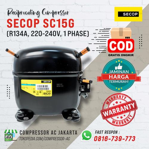 Jual Compressor Freezer Secop SC15G (3/8 PK, R134A, 1 Phase) - Jakarta ...