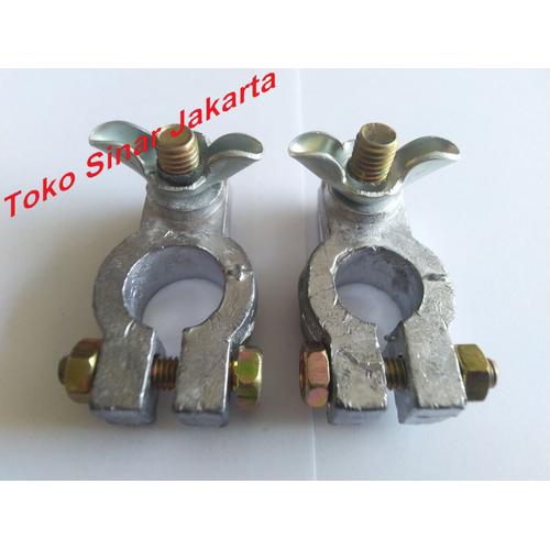 Jual Kepala Aki Terminal Klem Aki Mobil Accu Clamp Car TIMAH BESAR ...