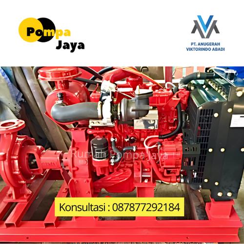 Jual Hydrant Fire Fighting Pump Electrical Motor With Control Panel ...