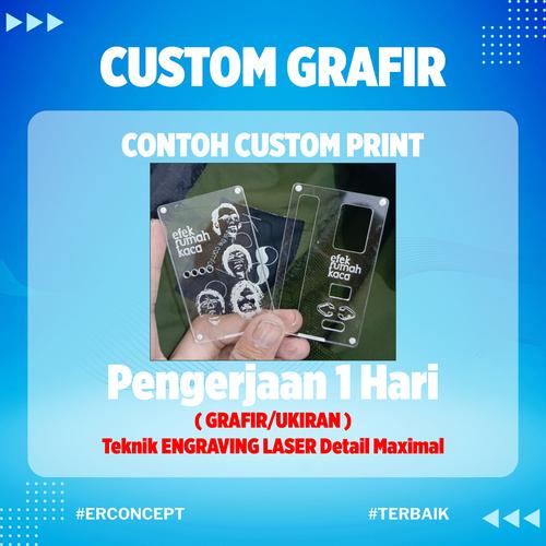 Promo Inner Pulse Kit V2 Plat Akrilik Depan Polos Motif & Print Uv ...