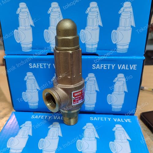 Jual Safety Valve /over Flow kuningan 1" inch 10bar/kg - Jakarta Barat ...