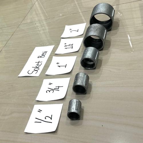 Jual (HARGA 1buah ) Soket besi galvanis 3/4” inci sok besi 0.75” inci ...