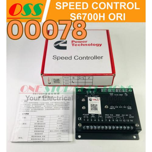 Jual SPEED CONTROL S6700H GENUINE ORIGINAL ORI ASLI CUMMINS CONTROLLER ...