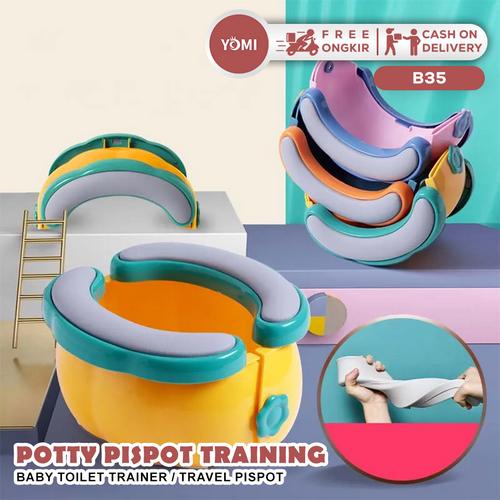 Promo YOMI - Potty baby Pispot training Anak -B35/ Travel Urinal Potty ...