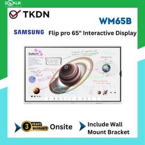 Jual Samsung Flip Pro 65" WM65B Interactive Flat Panel / Display ...