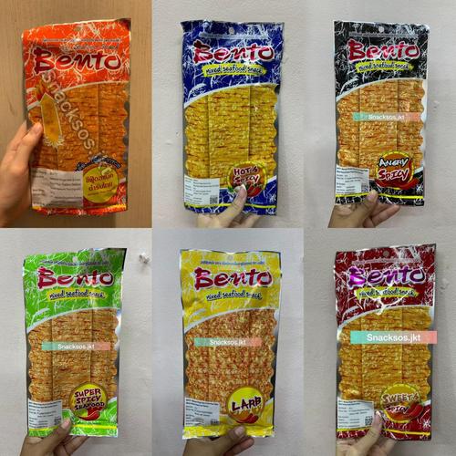 Promo [24gr] BENTO SQUID SEAFOOD THAILAND HOT&SPICY / SWEET&SPICY ...