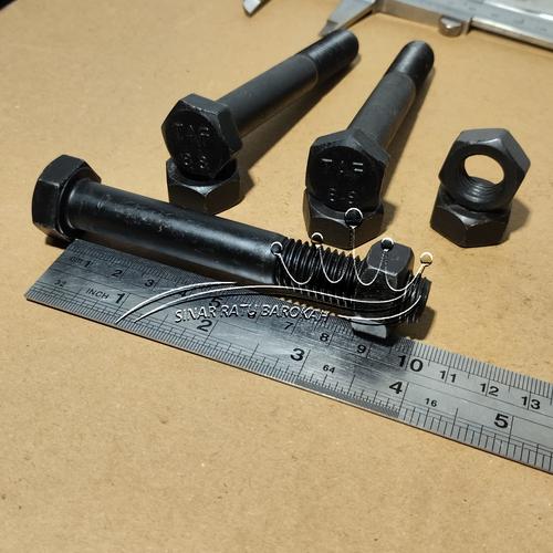 Jual BAUT MUR BAJA M14X100 HALF DRAT PANJANG 10CM KUNCI 22 10 CM BAUD ...