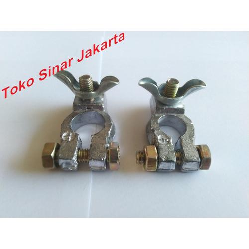 Jual Kepala Aki Terminal Klem Aki Mobil Accu Clamp Car TIMAH KECIL ...