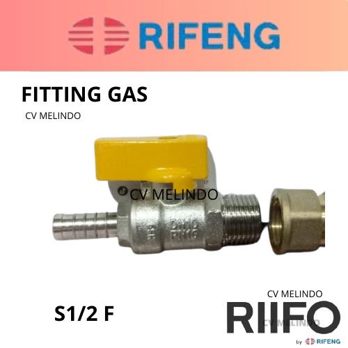 Jual rifeng fitting gas s 1/2"F - DN10 - Kota Surabaya - CVMELINDO ...
