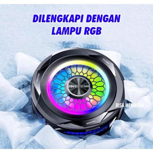 Jual Neiku NK30 RGB Magnetic Clip 2in1 Fancooler Fun Phone Cooler ...