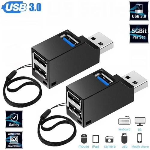 Jual USB Hub 3.0 3 Lubang Port 5 Gbps High Speed T Colokan Cabang ...