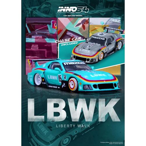 Jual IN64-LBWK-RX7-03 - INNO64 Mazda RX-7 LBWK FD3S Liberty Walk ...