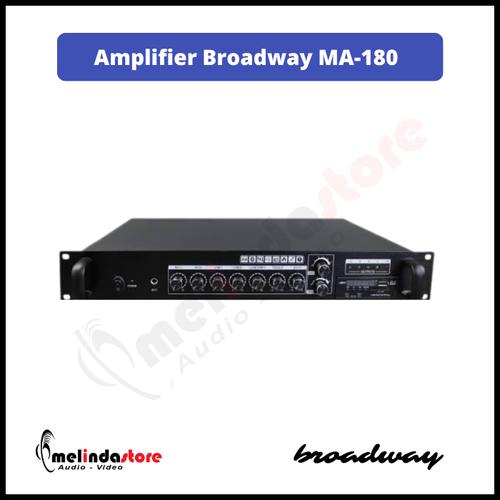 Jual Amplifier Broadway MA-180 | Amplifier Stereo - Kota Bandung ...