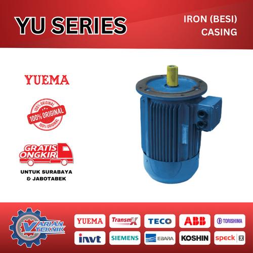 Jual Dinamo 3PHS 3000RPM/2POLE 4HP/3KW B5 Flange Mounted Electric Motor YU Series - Jakarta ...