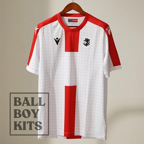 Jual Original Georgia Euro 2024 Home Kit Player Issue - KVARA EURO SET ...