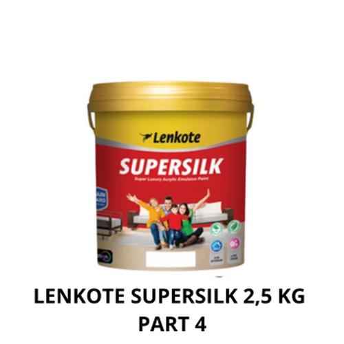 Jual CAT TEMBOK LENKOTE SUPERSILK 2,5 L VARIASI WARNA PART 4 - FREE ...