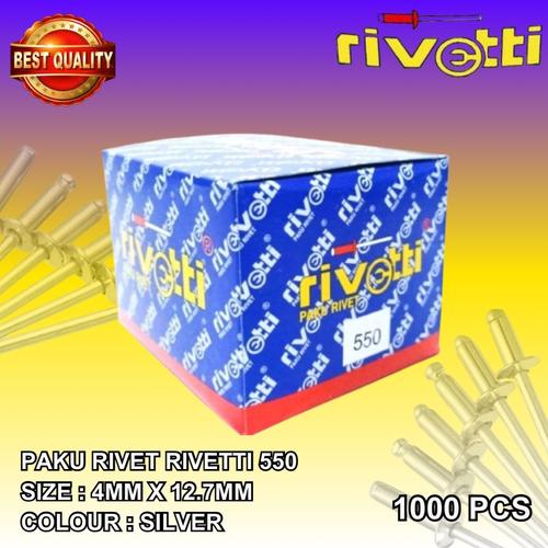 Jual Paku Rivet Rivetti 550 4mm x 12.7mm isi 1000pcs Original - Jakarta ...