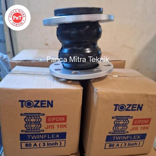 Jual Flexible Rubber Joint 4" inch TOZEN Twinflex JIS 10K / DN100 ...