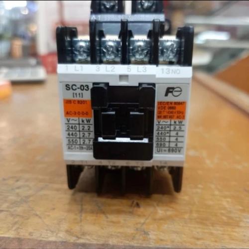 Jual Magnetic Contactor / Kontaktor Fuji SC-03 220v - Jakarta Barat ...