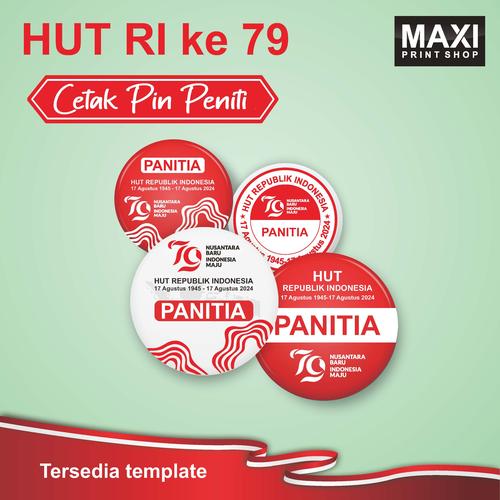 Jual Pin HUT Kemerdekaan RI / Pin Panitia 17an - Kota Tangerang Selatan ...