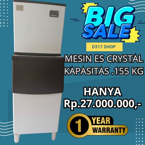 Jual Mesin Es Batu Kristal Square Kapasitas 150 KG Persamaan Scotland ...