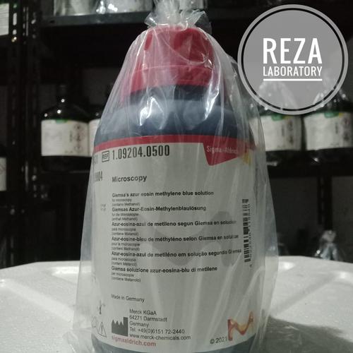 Jual Giemsa Azur Eosin Methylene Blue MERCK 109204 500mL - Kota Bandung ...
